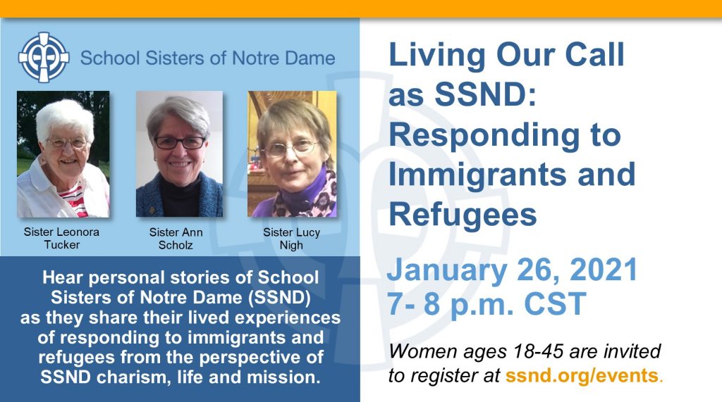 Living our Call as SSND - School Sisters of Notre Dame