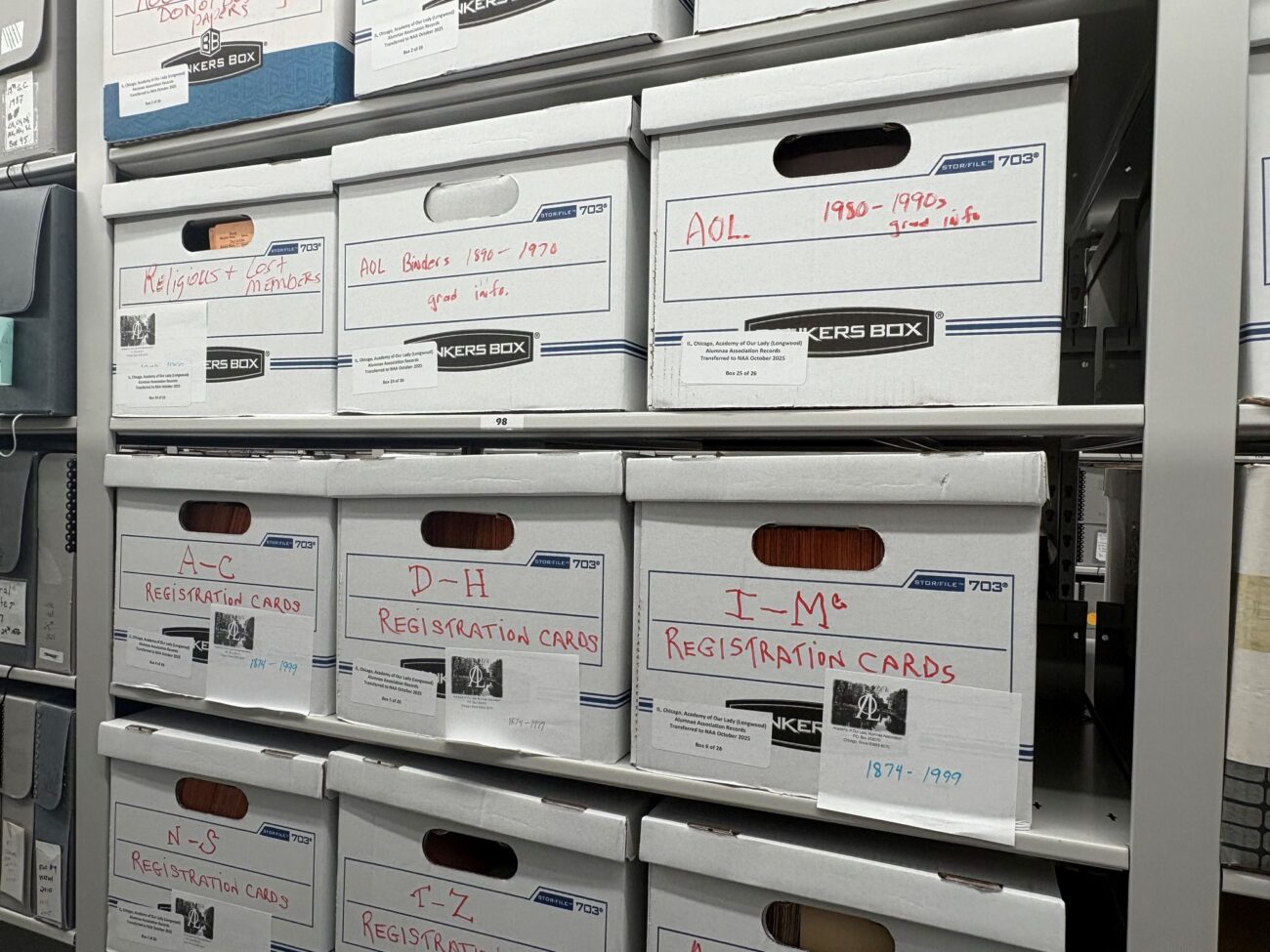 Academy of Our Lady Alumnae Association Records Moved to NAA - School ...